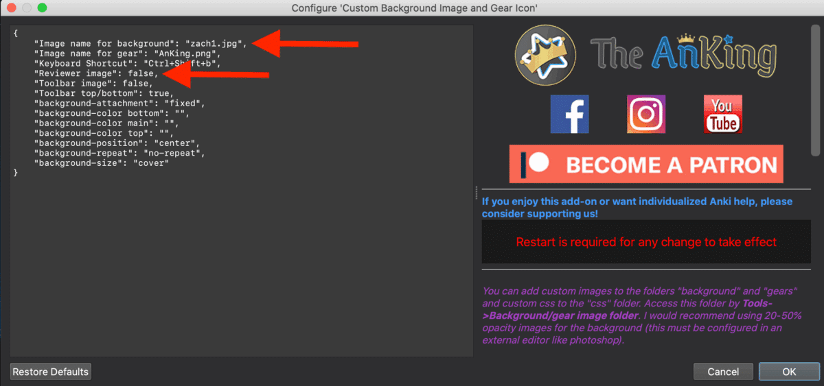 Zach Highley | How to Customize Your Anki Background