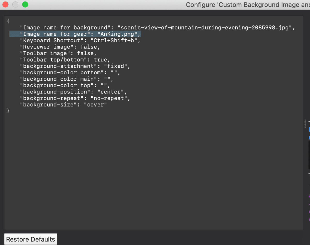 Zach Highley | How to Customize Your Anki Background
