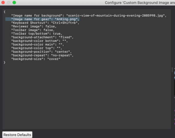 Zach Highley | How to Customize Your Anki Background